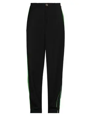 Versace Straight Leg Trousers With Side Seam Stripes