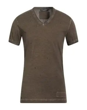 Dolce & Gabbana Re-edition T-shirt Size Cotton - Brown