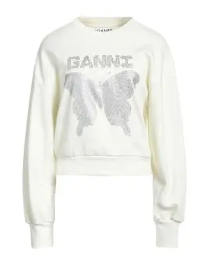 Ganni Fleece Sweatshirts Hoodies For Women