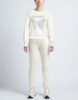 GANNI Sweatshirt With Metallic Butterfly Print