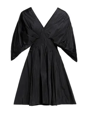 Rochas Mini Trapeze Dress - Black