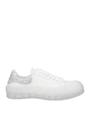 Alexander McQueen Low-top Leather Sneakers - White