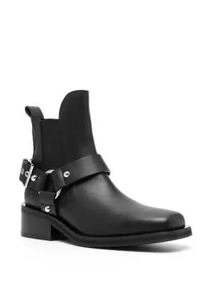 GANNI Biker Chelsea Ankle Boots