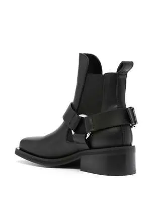 GANNI Biker Chelsea Ankle Boots