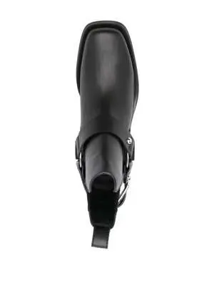 GANNI Biker Chelsea Ankle Boots