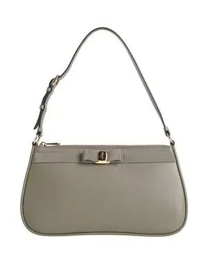Ferragamo Textured Shoulder Bags