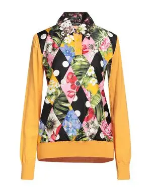 Dolce & Gabbana Knitted Floral-print Sweater