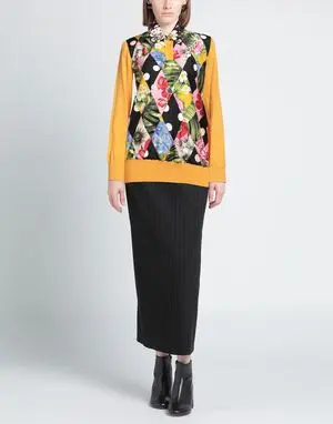 Dolce & Gabbana Knitted Floral-print Sweater