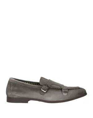 DOUCAL'S Leather Loafers - Grey