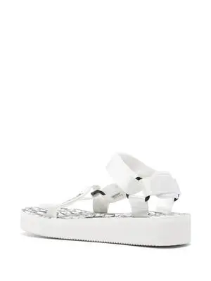 SUICOKE X PALM ANGELS Depa Logo-print Sandals