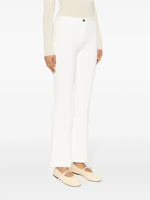 Theory Pleat-detail Flared Trousers