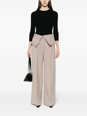Tibi Giselle Ribbed-knit Jumper