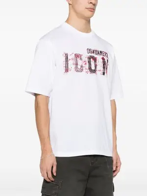 Dsquared2 Be Icon Cotton T-shirt