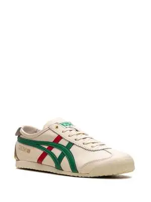 Onitsuka Tiger Mexico 66 Birch Kale/red/gold Sneakers - Neutrals