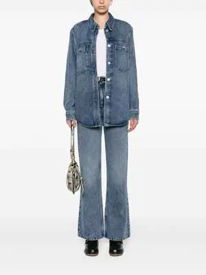 Isabel Marant Belvira High-rise Bootcut Jeans