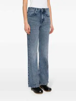 Isabel Marant Belvira High-rise Bootcut Jeans