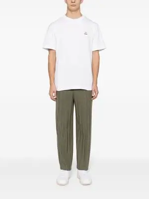 Missoni Crew Neck T-shirt In Cotton With Embroidery And Logo