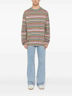 MAISON MARGIELA Striped Cotton Jumper