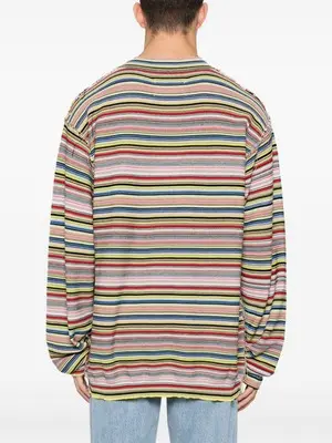 MAISON MARGIELA Striped Cotton Jumper