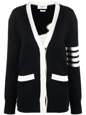 Thom Browne 4-bar Stripe Cardigan