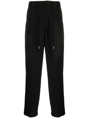Sacai Drawstring-fastening Tapered Trousers
