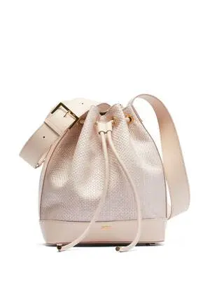 N°21 Woven Raffia Bucket Bag