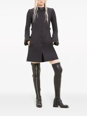 COURREGES Buckle-strap Twill Coat