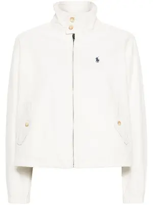 Polo Ralph Lauren Cotton Canvas Jacket - White