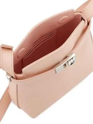 FERRAGAMO Leather Smartphone Holder - Pink
