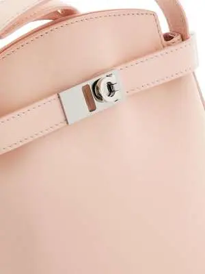 FERRAGAMO Leather Smartphone Holder - Pink