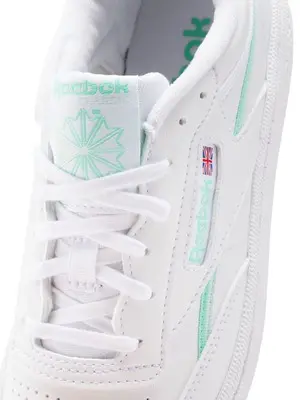 REEBOK Club C 85 Faux-leather Sneakers - White