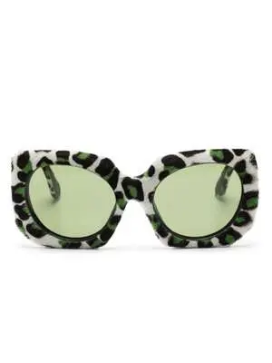 Marni Jellyfish Lake Square-frame Sunglasses - White