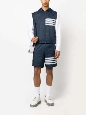 Thom Browne 4-bar Stripe Track Shorts - Blue