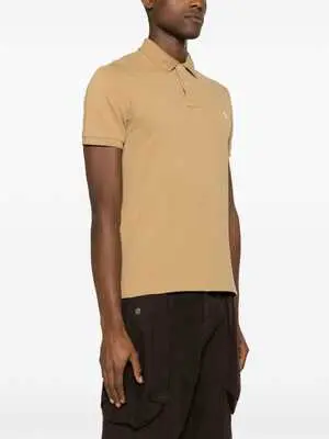 Polo Ralph Lauren Pony-embroidered Cotton Polo Shirt - Neutrals