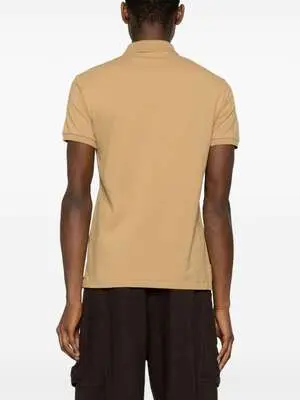 Polo Ralph Lauren Pony-embroidered Cotton Polo Shirt - Neutrals