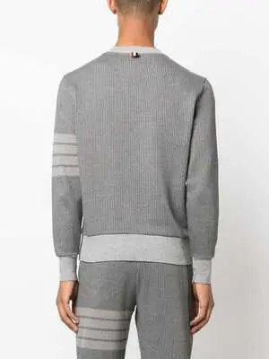 Thom Browne 4-bar Crew-neck Sweatshirt