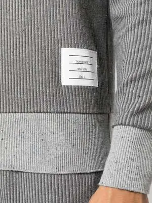 Thom Browne 4-bar Crew-neck Sweatshirt