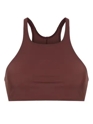Rick Owens Halterneck Bikini Top - Brown