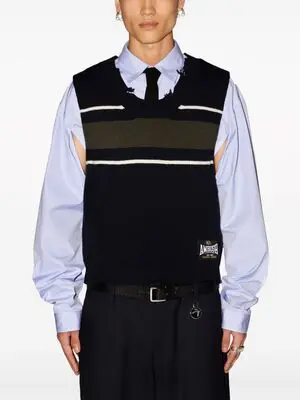 AMBUSH Distressed Wool Vest