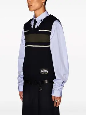 AMBUSH Distressed Wool Vest