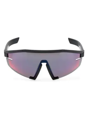 Prada Linea Rossa Shield Sunglasses - Black