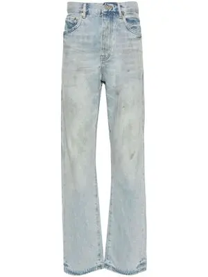 PURPLE BRAND P011 Mid-rise Straight-leg Jeans