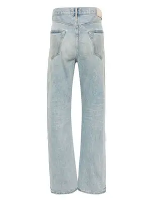 PURPLE BRAND P011 Mid-rise Straight-leg Jeans
