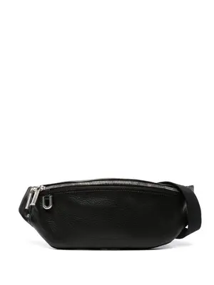 Rick Owens Bumbag Leather Tote - Black