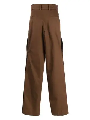 Amiri Pleat-detailing Straight Trousers