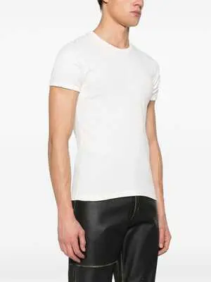 COURREGES Logo-appliqué T-shirt