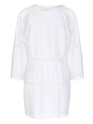 Melissa Odabash Victoria Cotton Dress - White