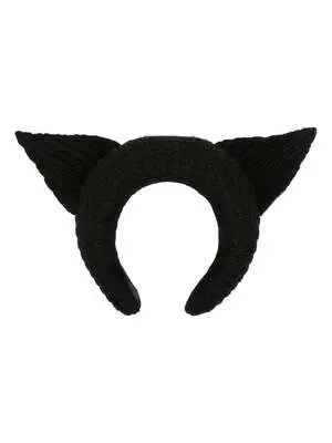CHARLES JEFFREY Ears Alice Headband - Black