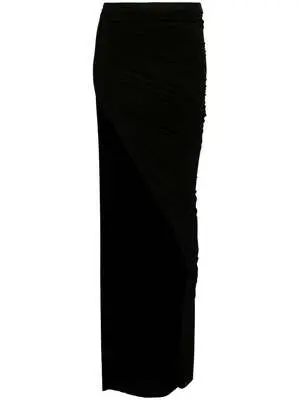 Rick Owens Edfu Draped Maxi Skirt
