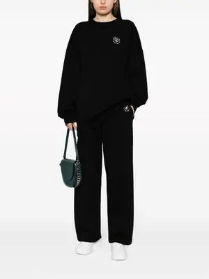 Stella McCartney Logo-patch Cotton Sweatshirt